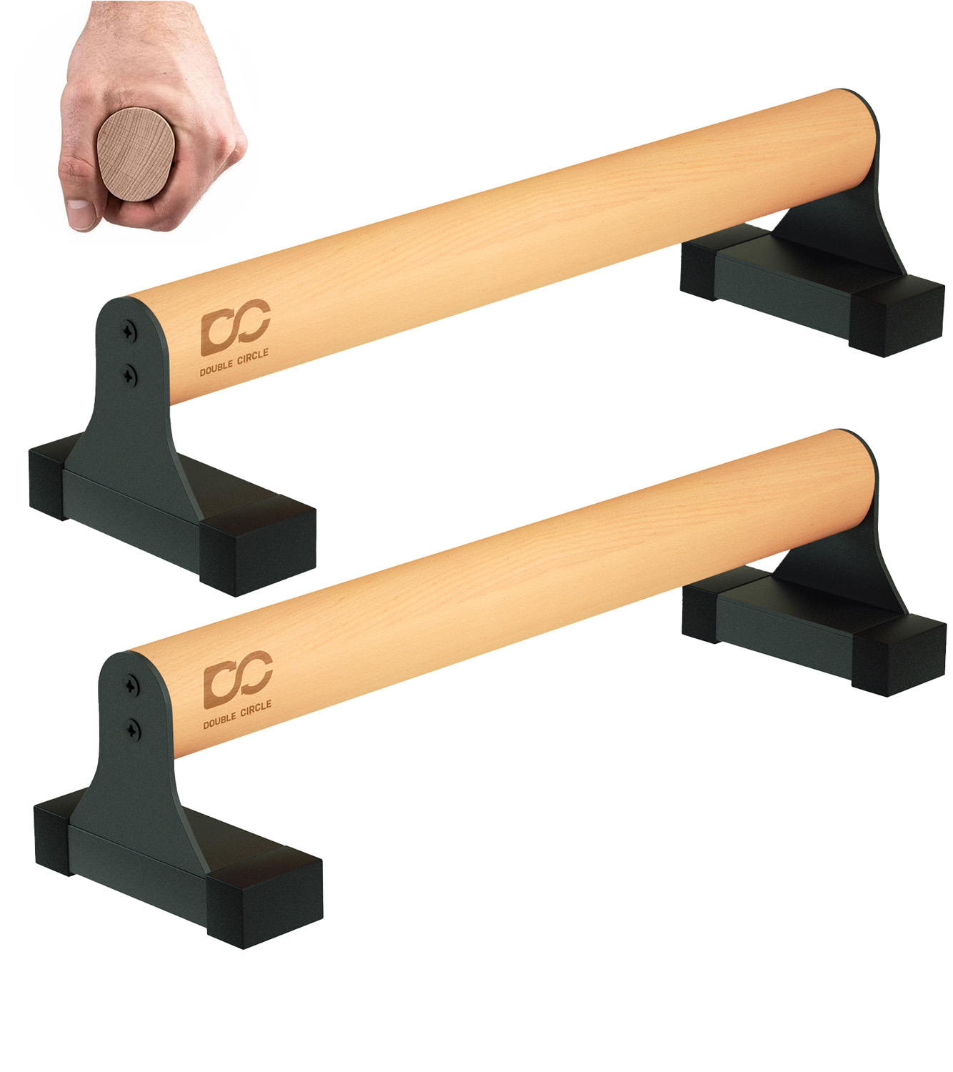 Parallettes M1 - Double Circle Shop